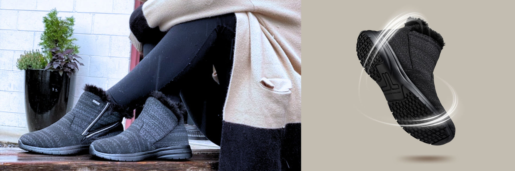 Women's Après Ski Boots: After Ski Comfort Boots - Telic